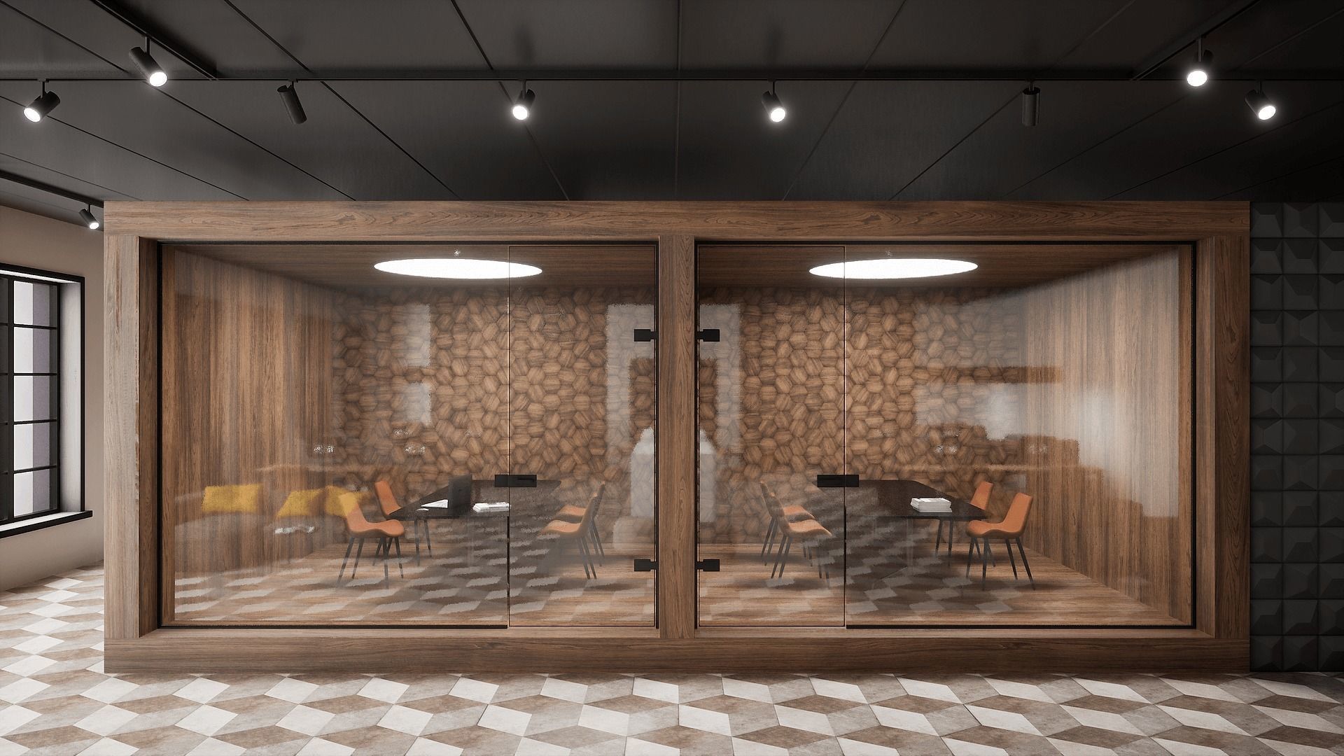 3D model HQ ArchViz Modular Office VR / AR / low-poly | CGTrader