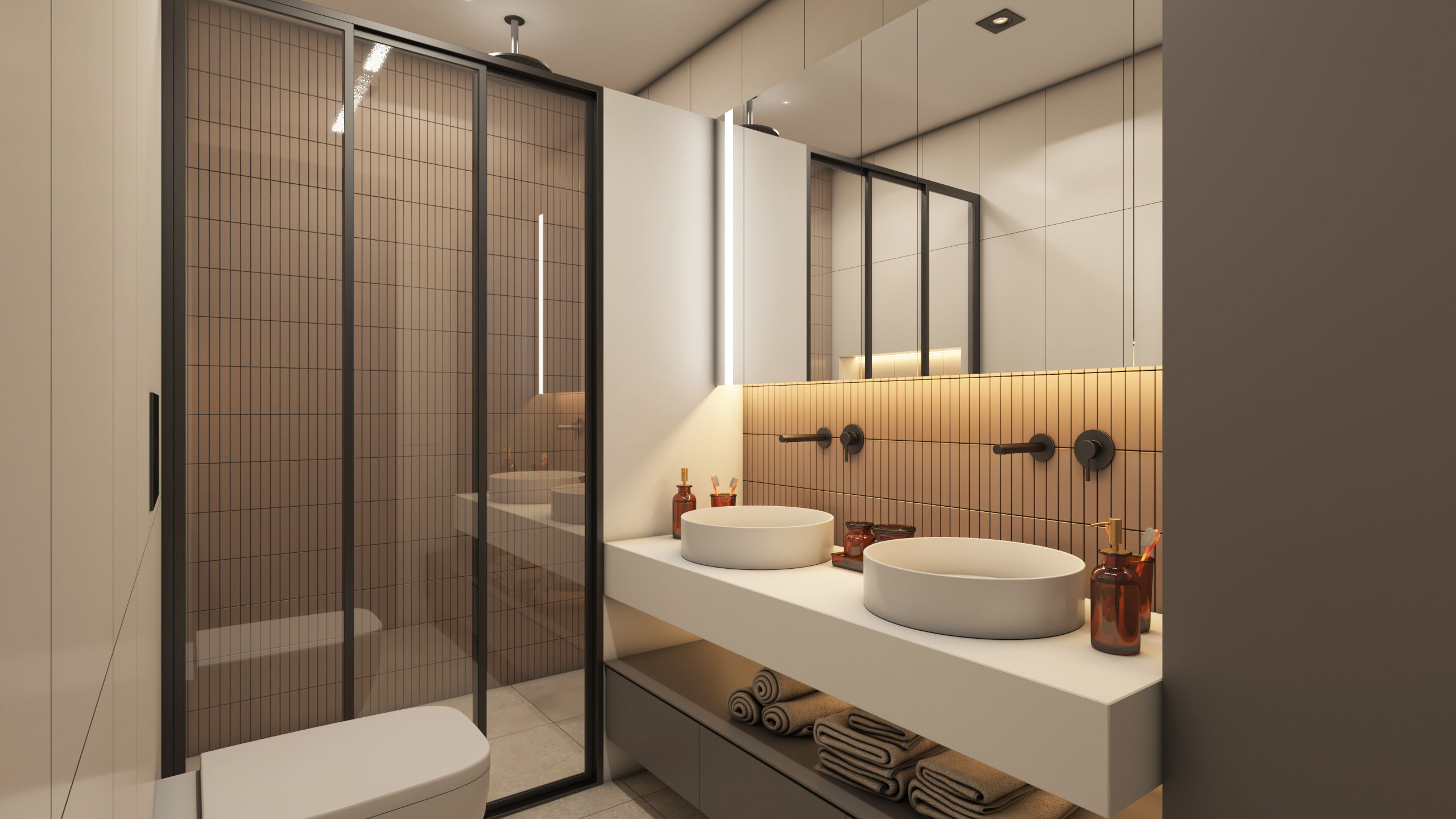 Modern Bathroom Design 3D model | CGTrader