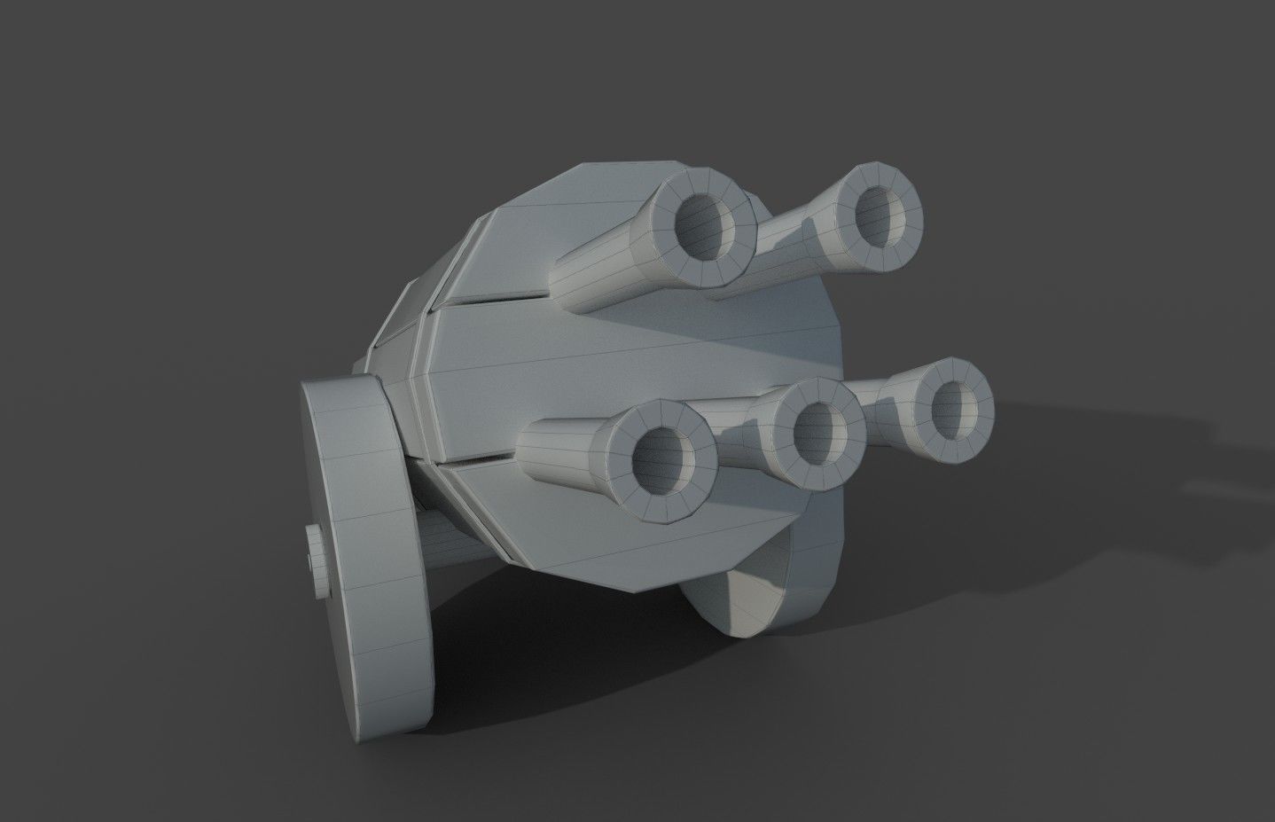 3D model Medieval 15th century organ gun VR / AR / low-poly | CGTrader