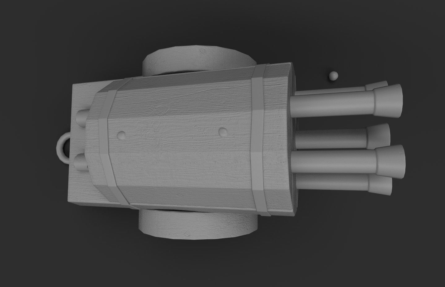 3D model Medieval 15th century organ gun VR / AR / low-poly | CGTrader