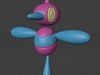 Porygon-Z 3D model 3D printable | CGTrader