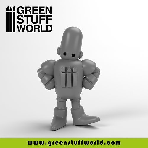 GreenStuffWorld - Stuffy - Waiting free 3D model 3D printable | CGTrader