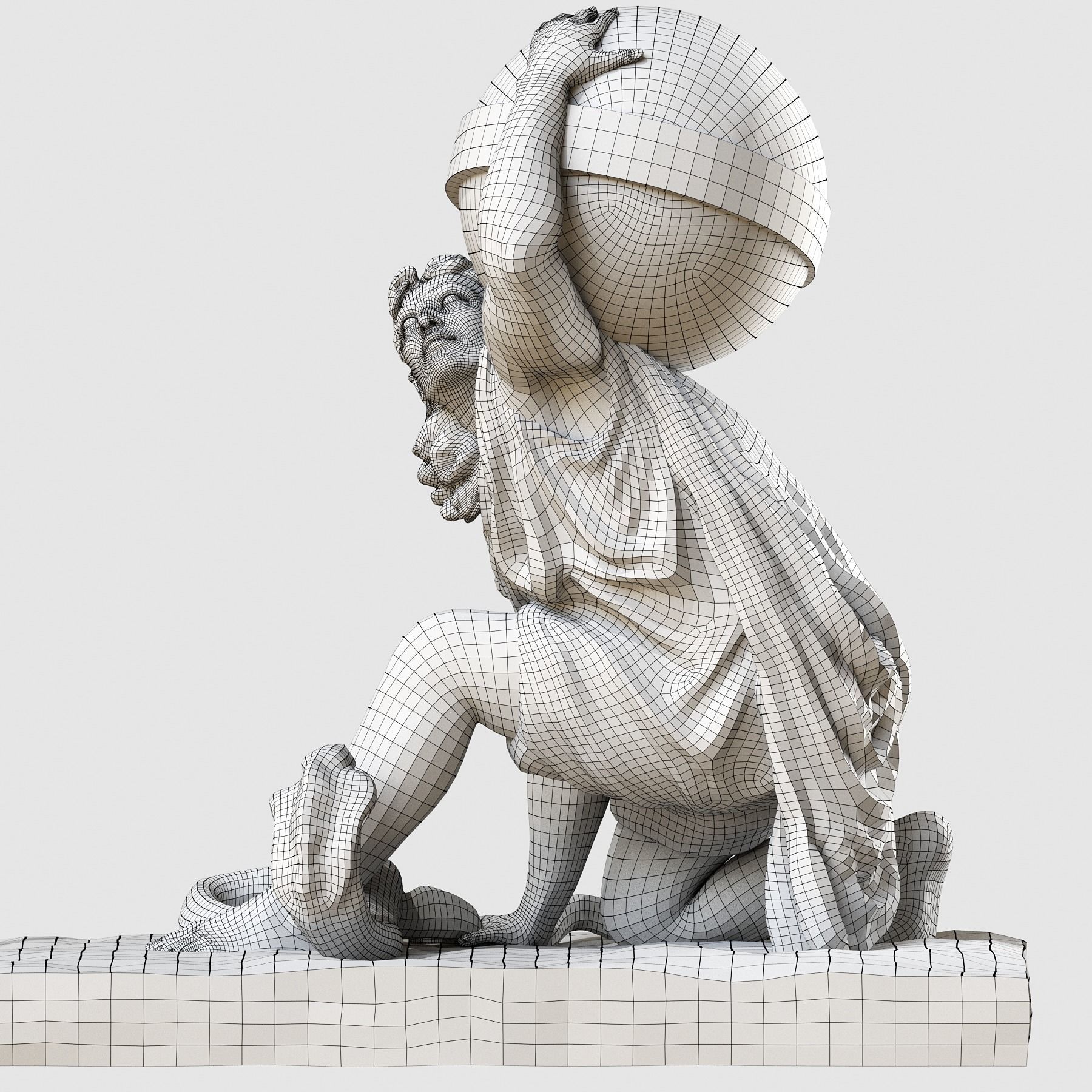 Atlas Atlant 3D model 3D printable | CGTrader