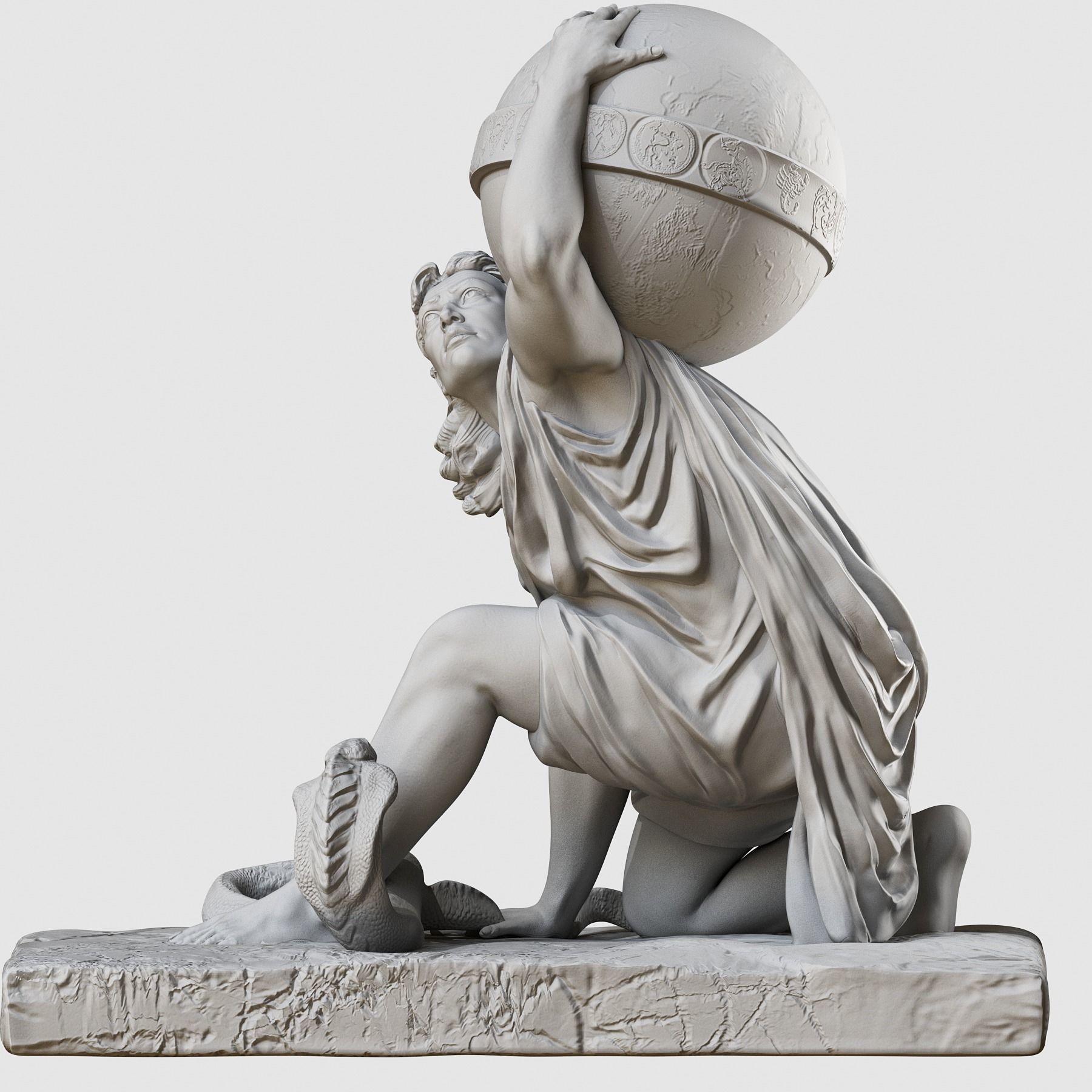 Atlas Atlant 3D model 3D printable | CGTrader