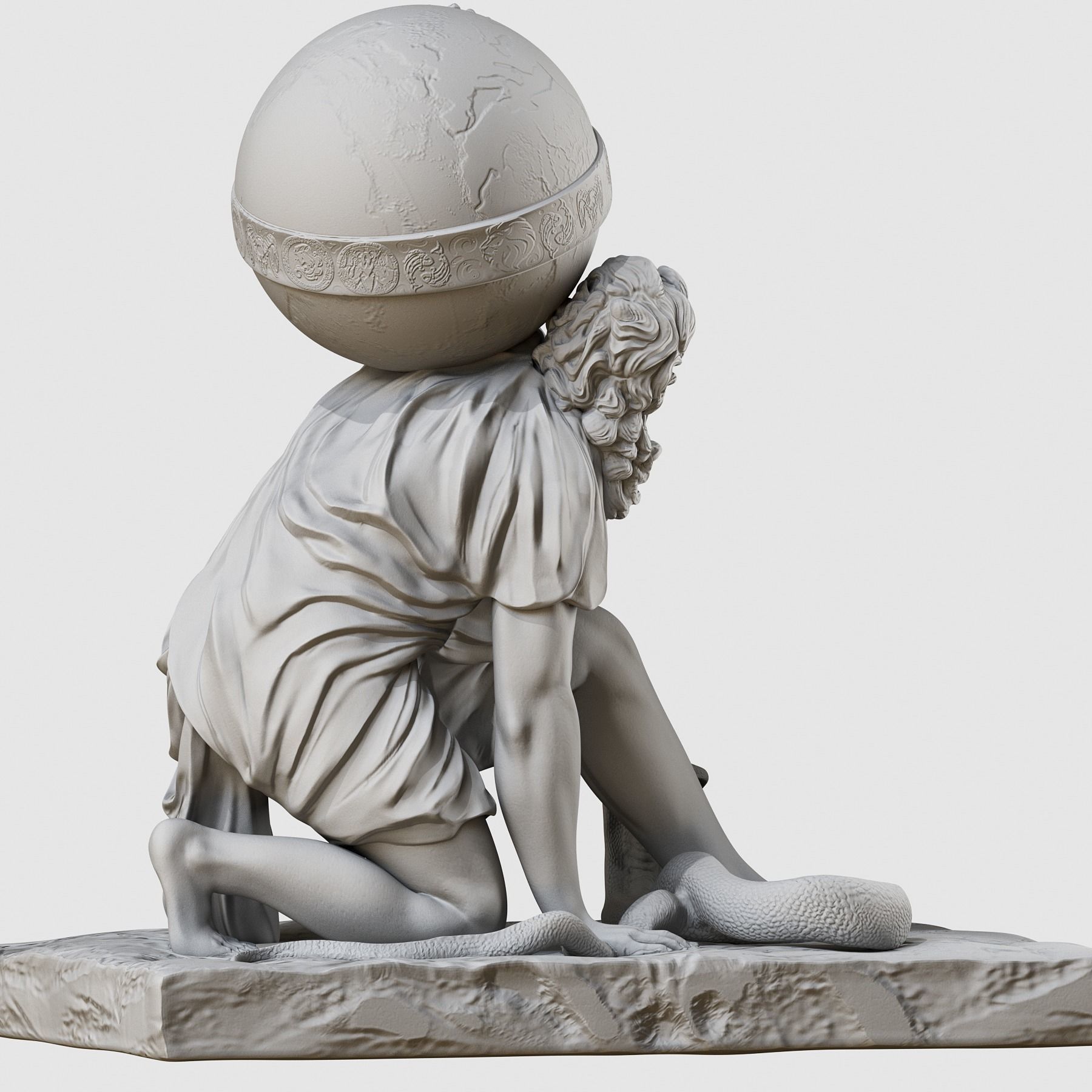 Atlas Atlant 3D model 3D printable | CGTrader