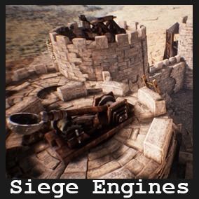 3D model Medieval Siege Engines 11 Assets VR / AR / low-poly | CGTrader