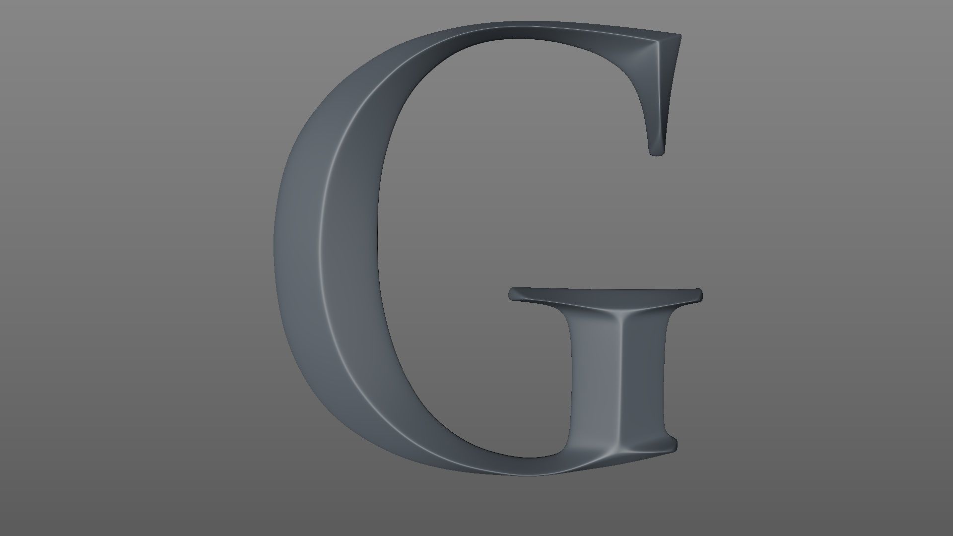 Alphabet bundle 3D model | CGTrader