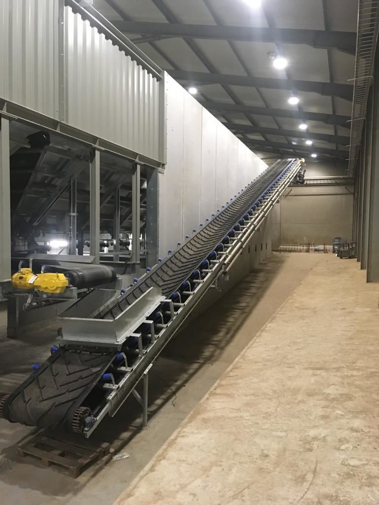 Modular trough conveyor 1200 width 3D model | CGTrader