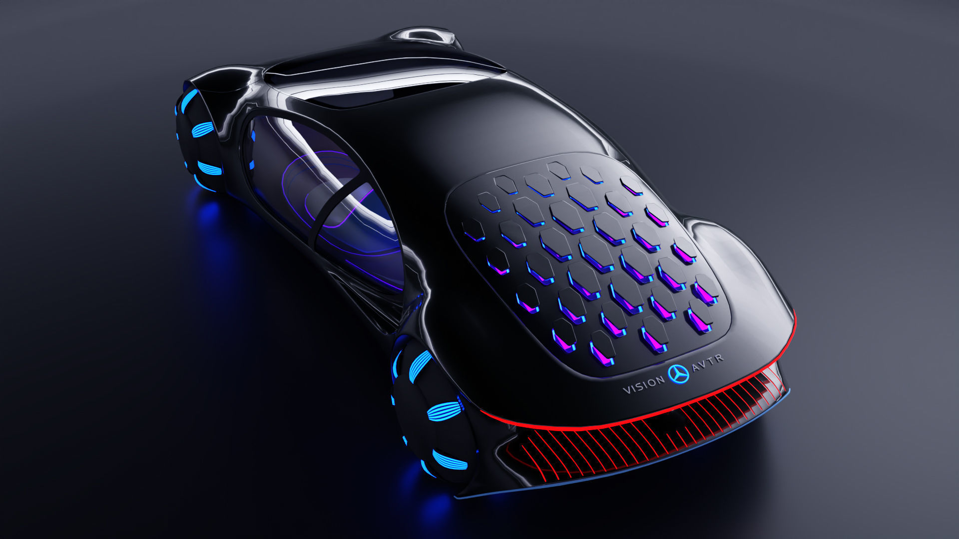 3D model Mercedes Vision avtr VR / AR / low-poly | CGTrader