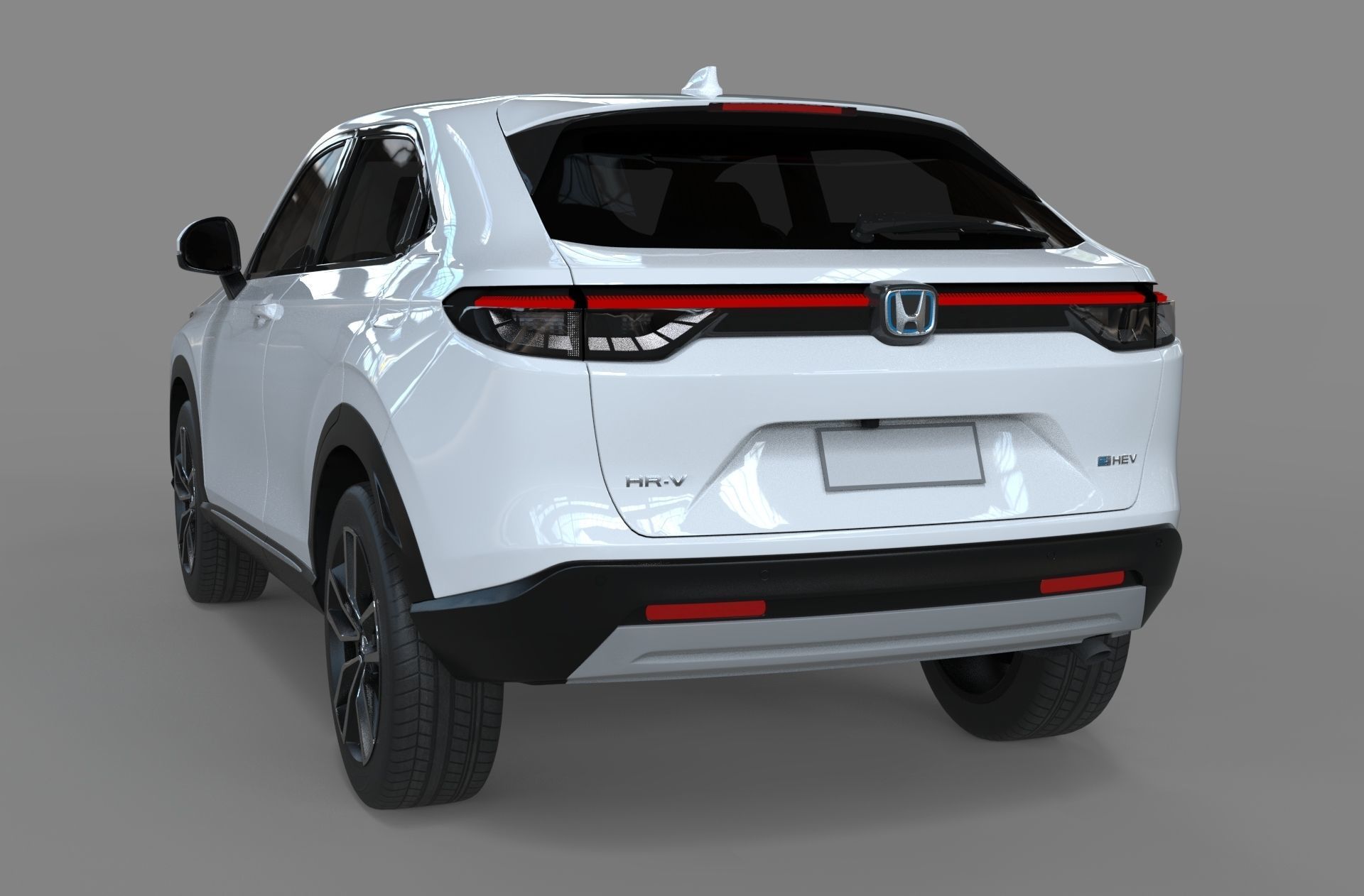 Honda New HR V 3d Model Car 3D model | CGTrader