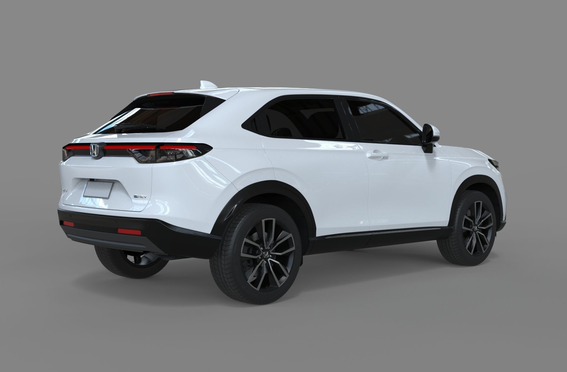 Honda New HR V 3d Model Car 3D model | CGTrader