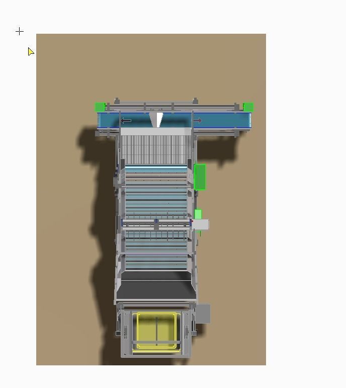 Bin tipper for food instustry 3D model | CGTrader