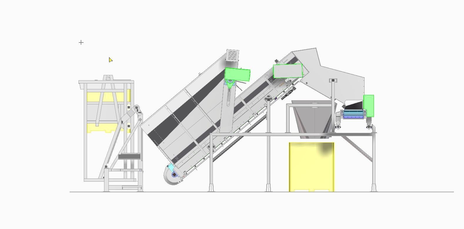 Bin tipper for food instustry 3D model | CGTrader