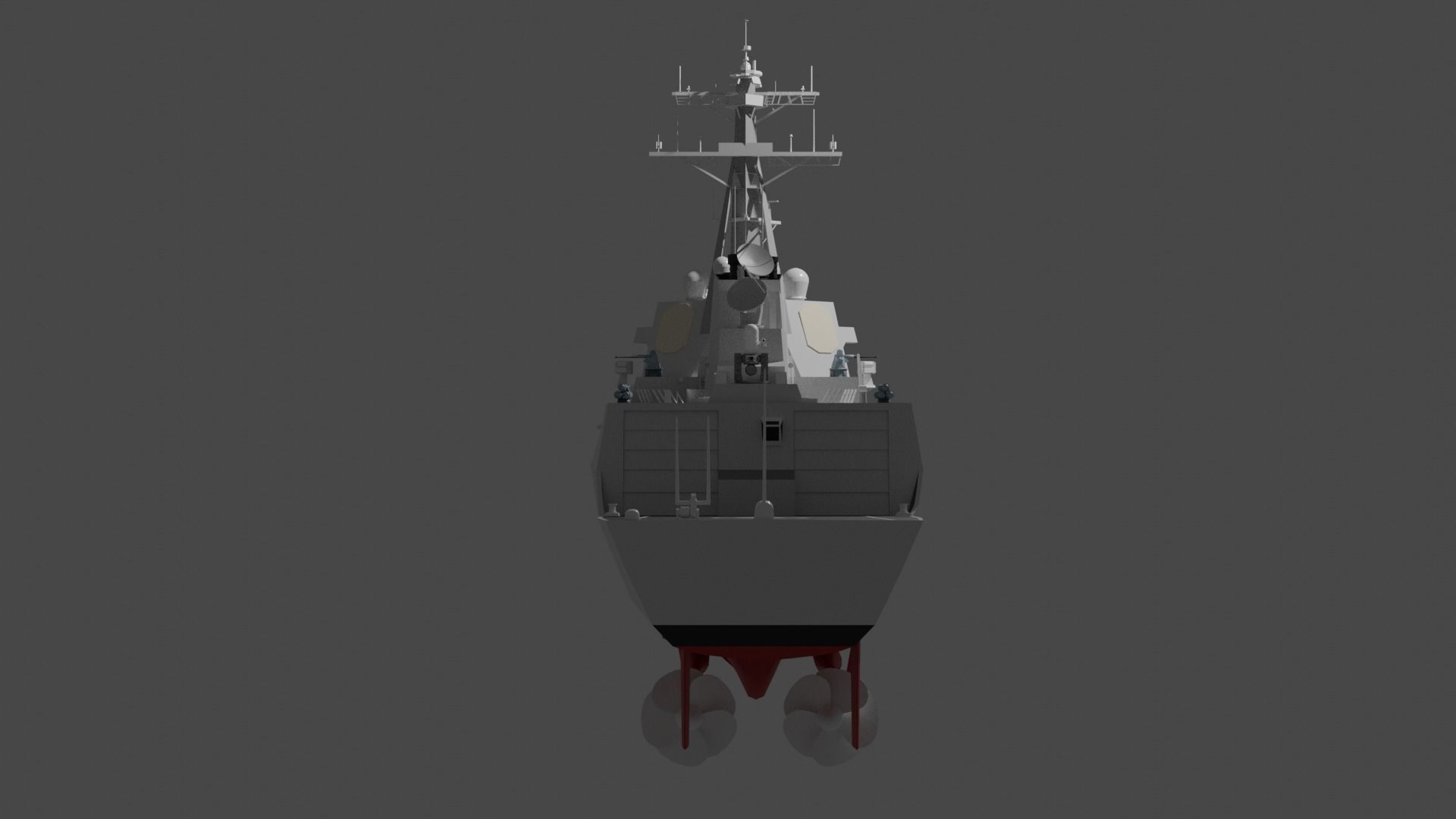 uss-arleigh burke Flight IIA 3D model | CGTrader