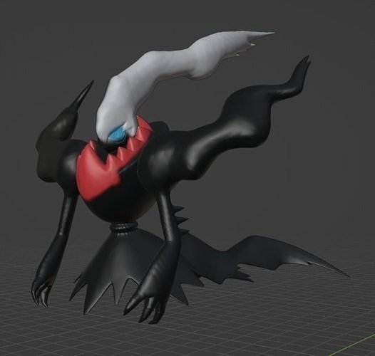 Darkrai 3D model 3D printable | CGTrader
