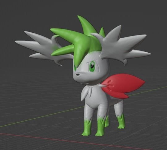Shaymin Sky Forme 3D model 3D printable | CGTrader