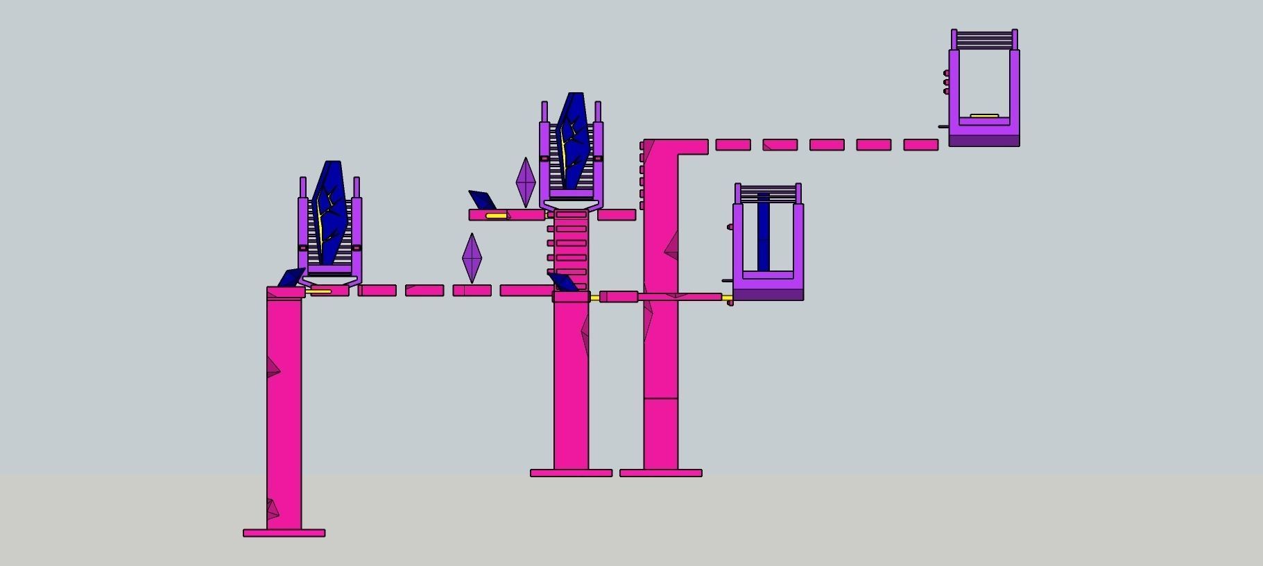 3D model Temple 6 - Christal Temple VR / AR / low-poly | CGTrader