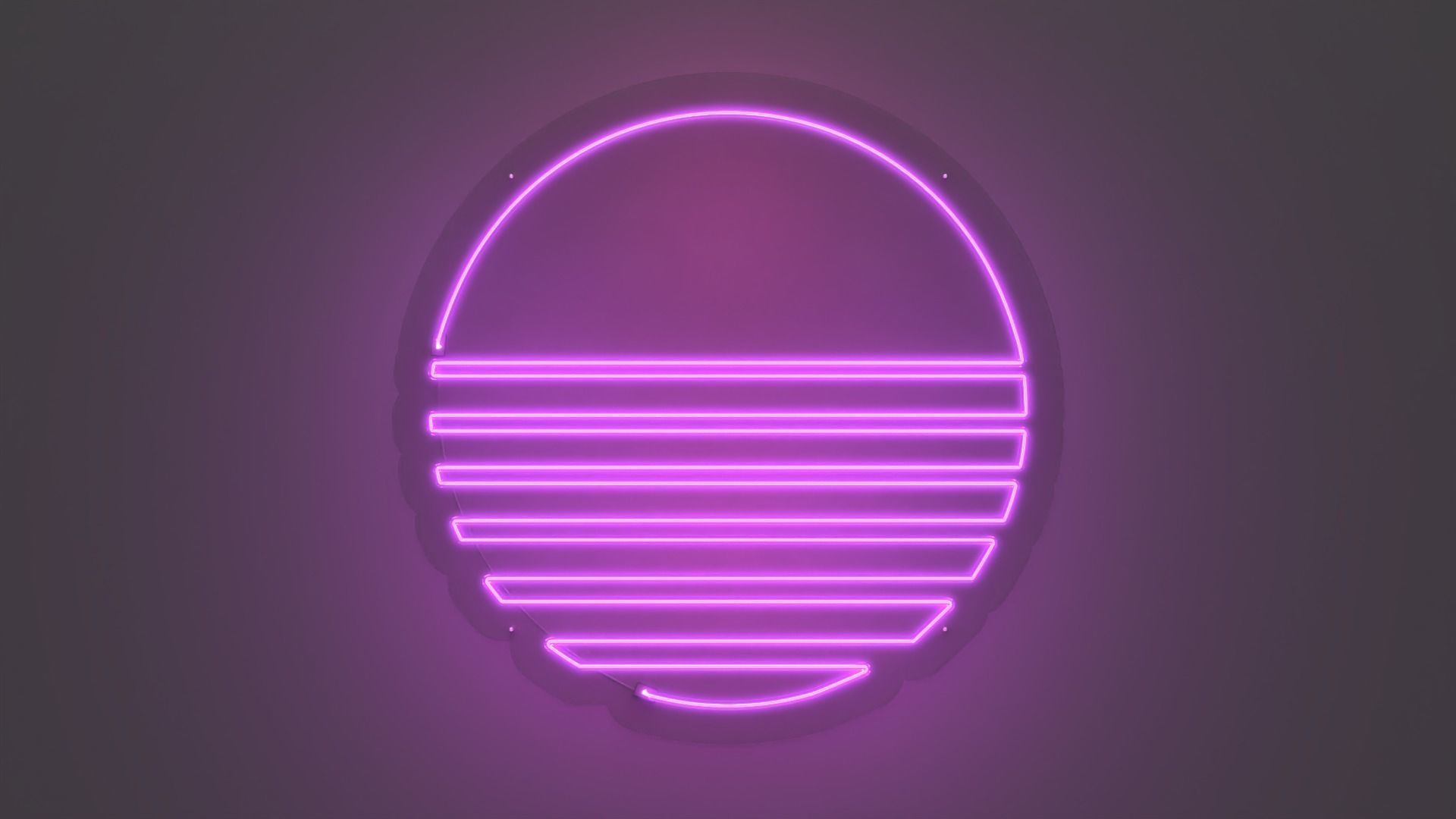 Sunset 2 - Neon Sign 3D model | CGTrader