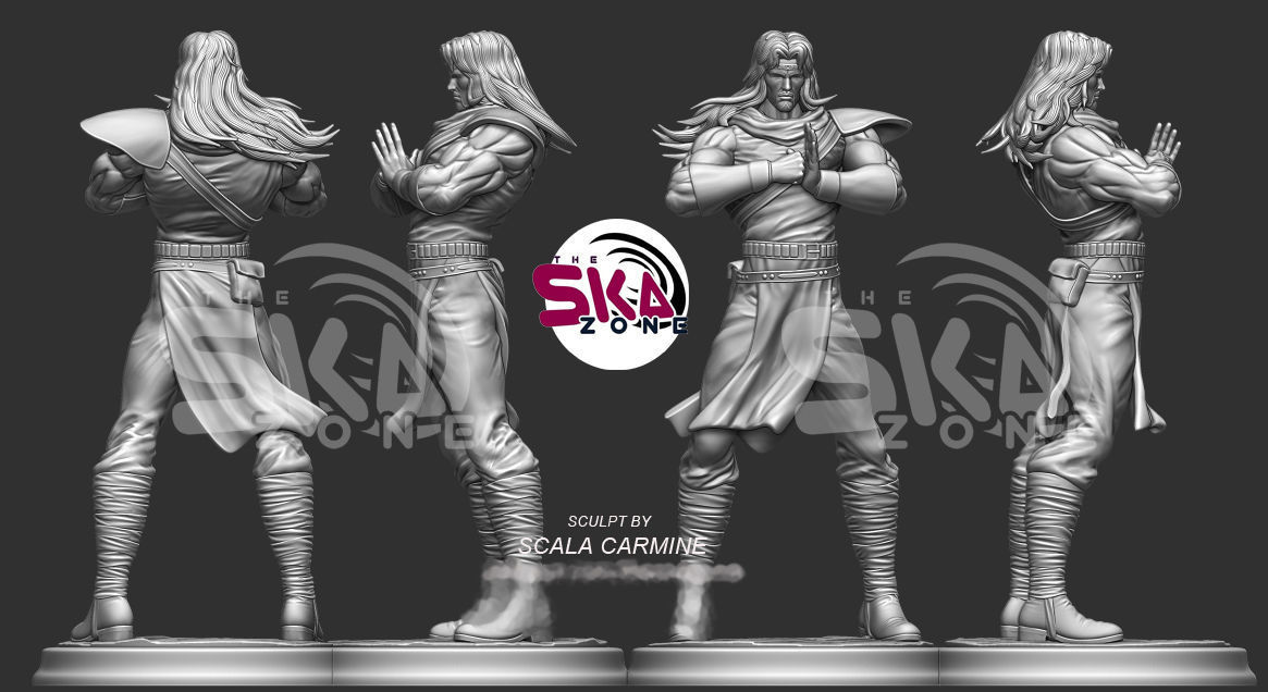 FIRST OF THE NORTH STAR - HOKUTO NO KEN - TOKI 3D model 3D model 3D ...