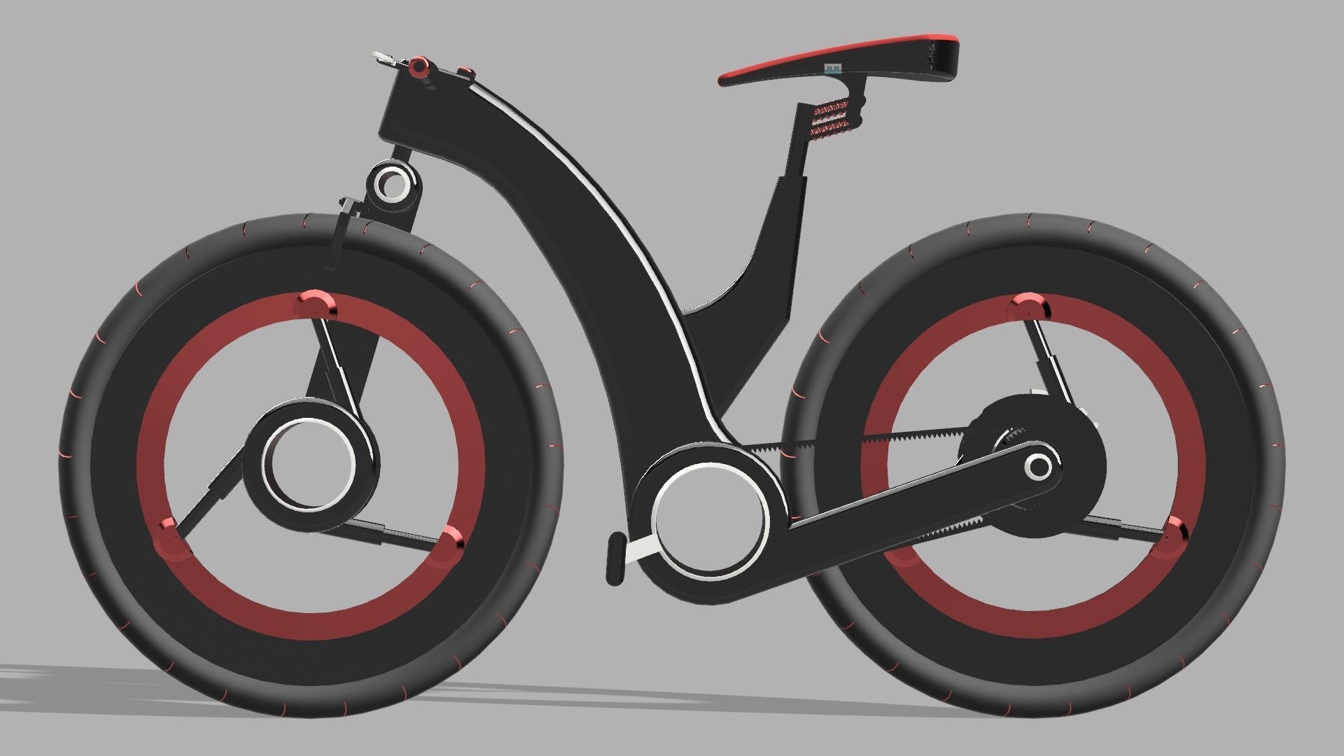 A stylish cycle 3D model 3D printable | CGTrader