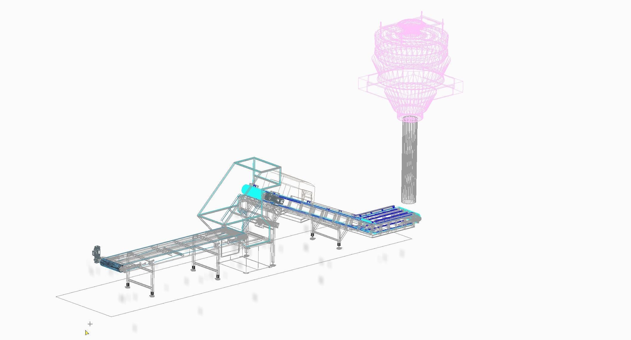 Metal Detection Conveyor 3d Model Cgtrader