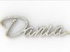 diana name plate 3D model 3D printable | CGTrader