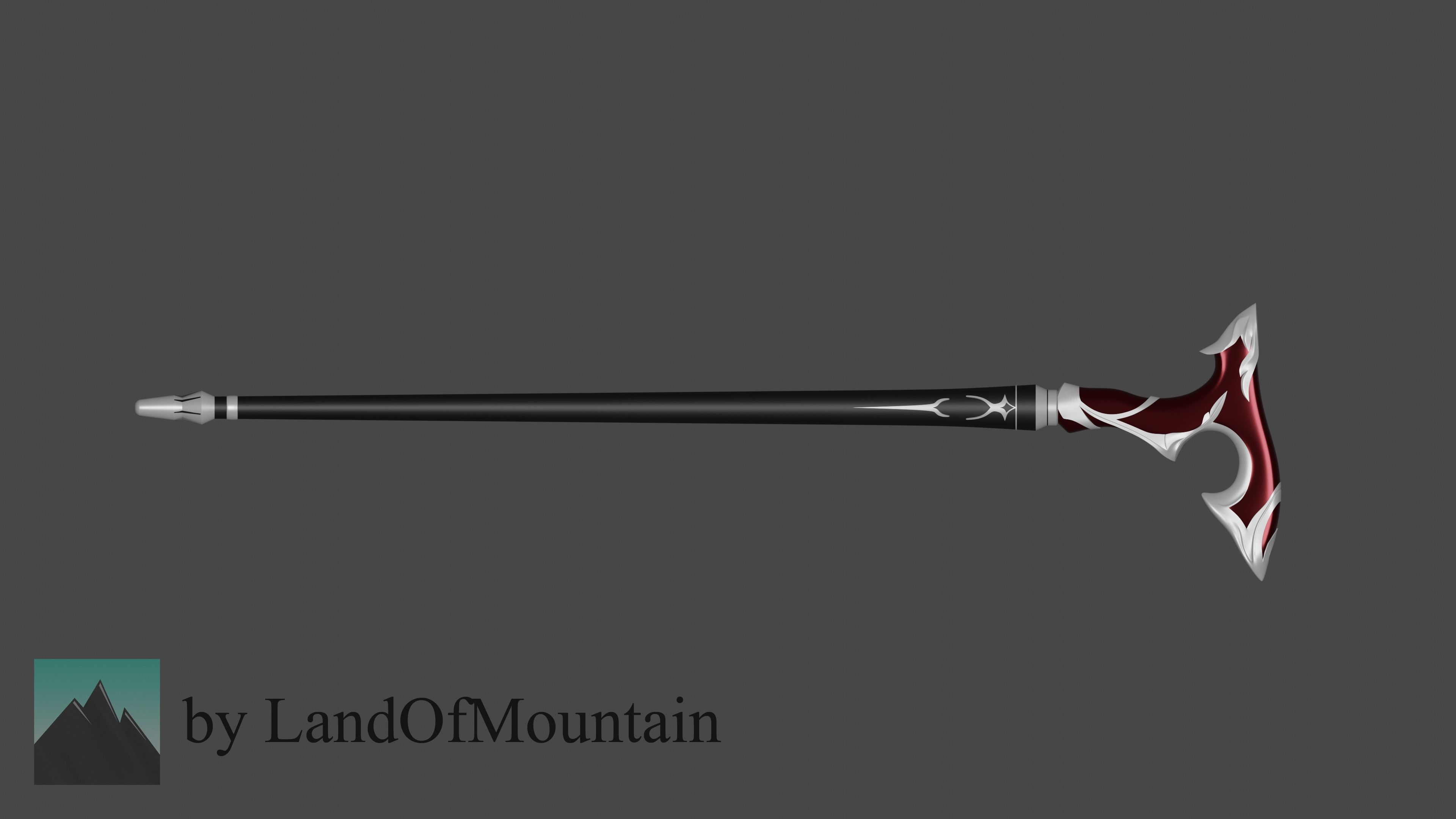 Honkai Star Rail - Welt Cane 3D model 3D printable | CGTrader