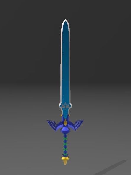 Master Sword 3D files 3D model 3D printable | CGTrader