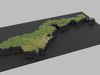 3D model American-Samoa Map VR / AR / low-poly | CGTrader