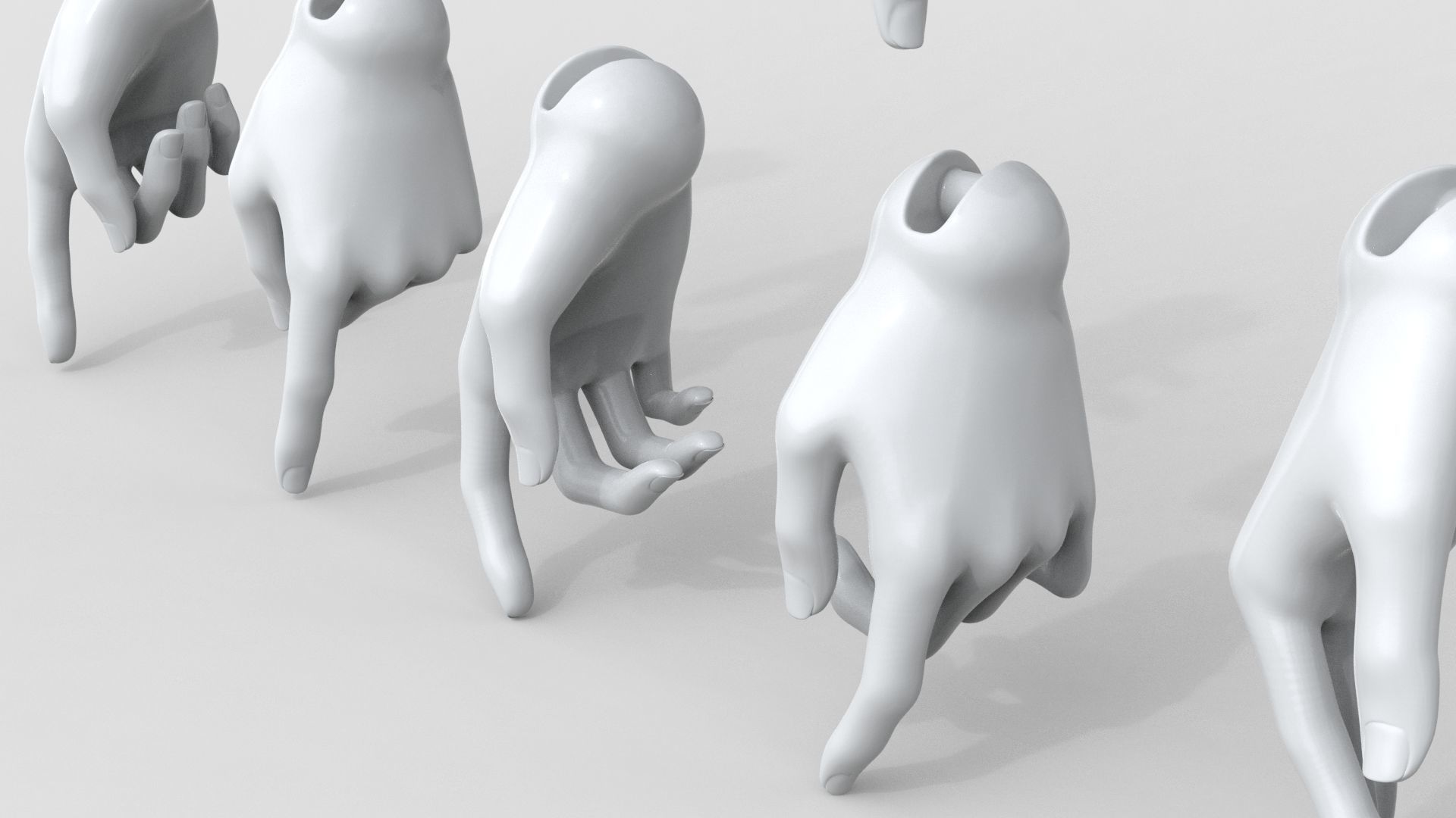 BJD doll ball joint doll Irene hand 3D model 3D printable | CGTrader