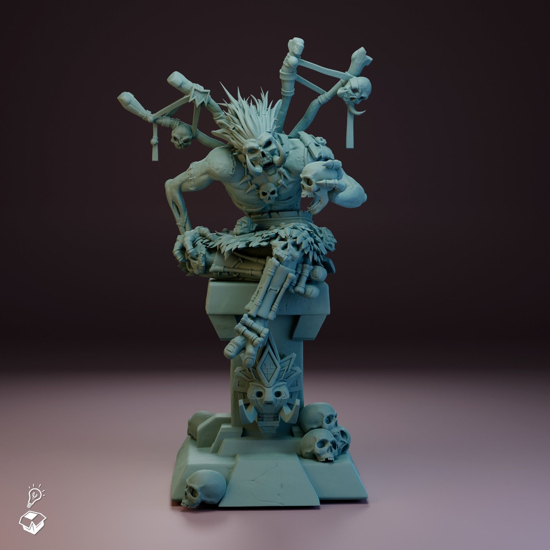 Bwonsamdi - World of Warcraft 3D model 3D printable | CGTrader