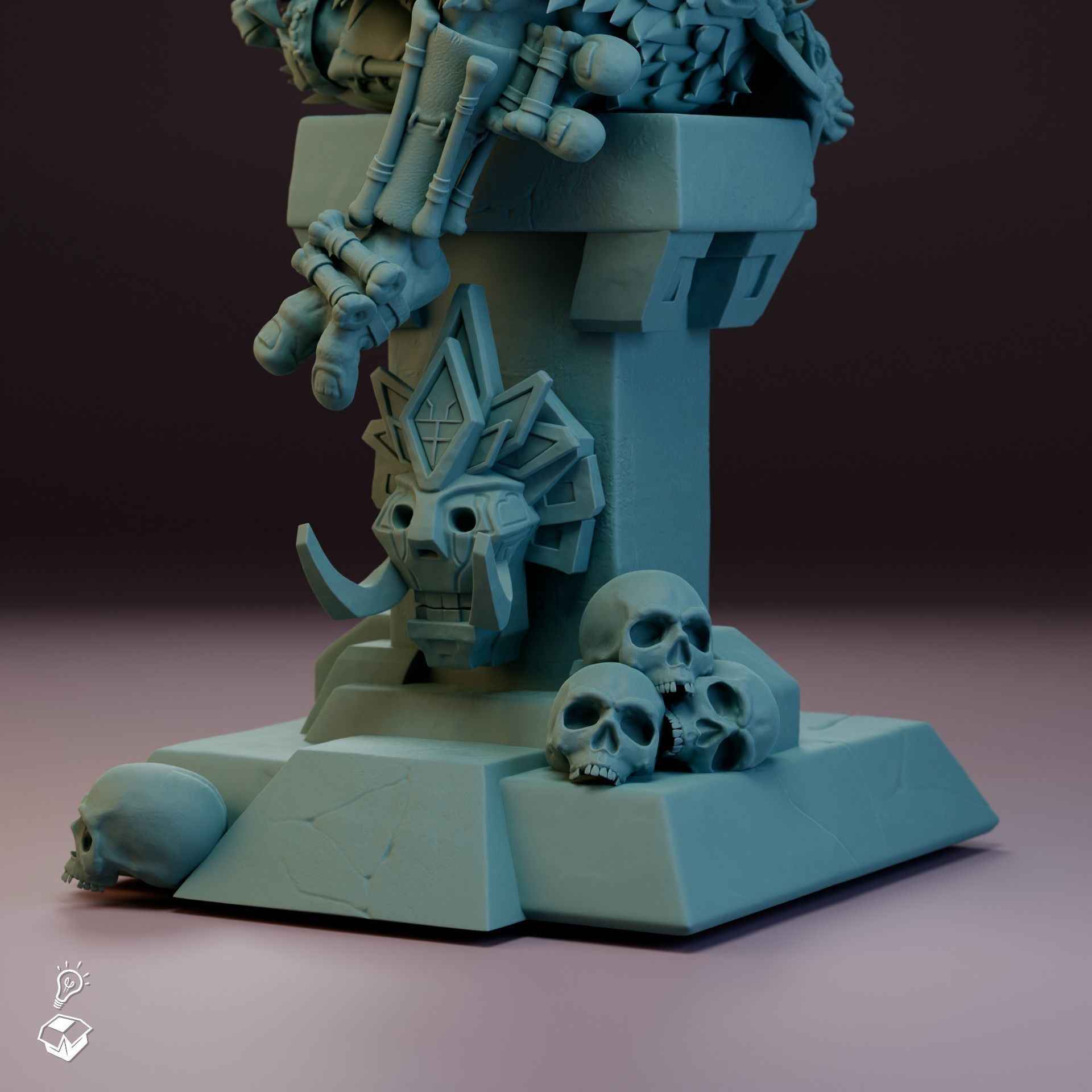 Bwonsamdi - World of Warcraft 3D model 3D printable | CGTrader