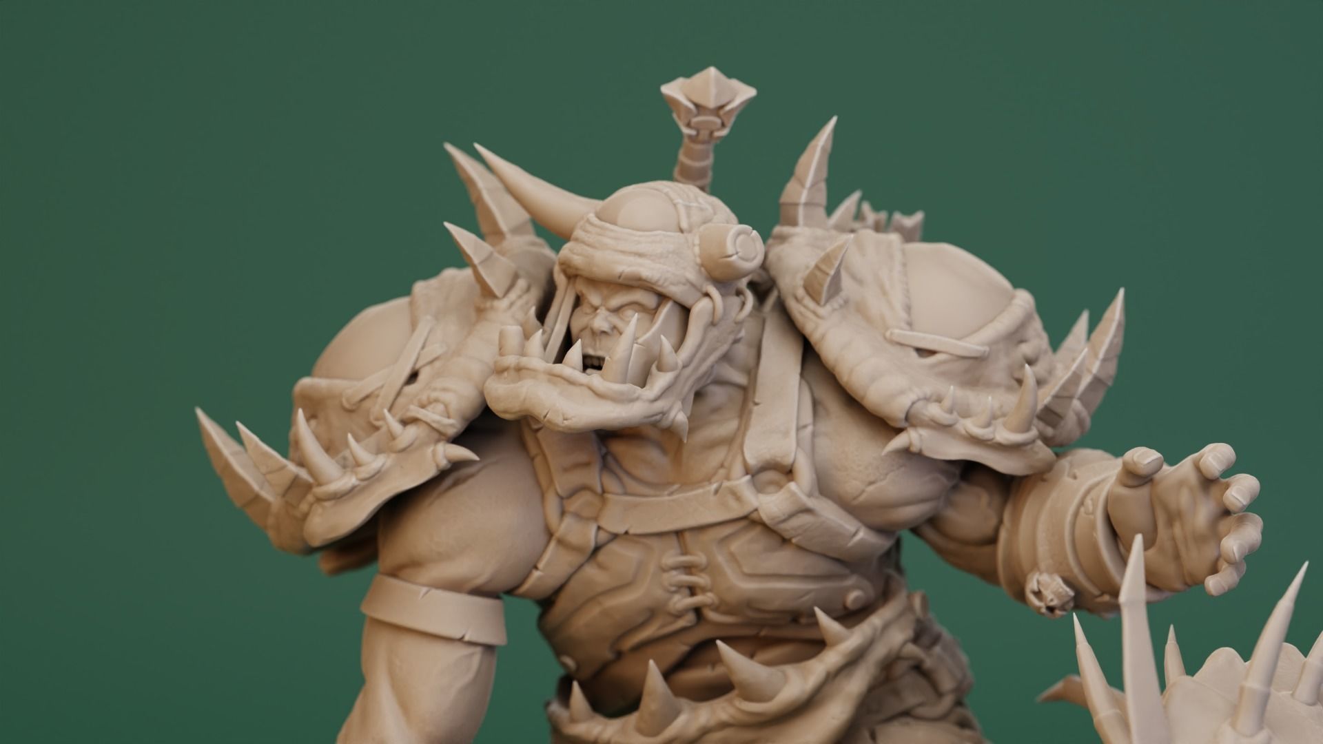 Orc Hunter - World of Warcraft 3D model 3D printable | CGTrader