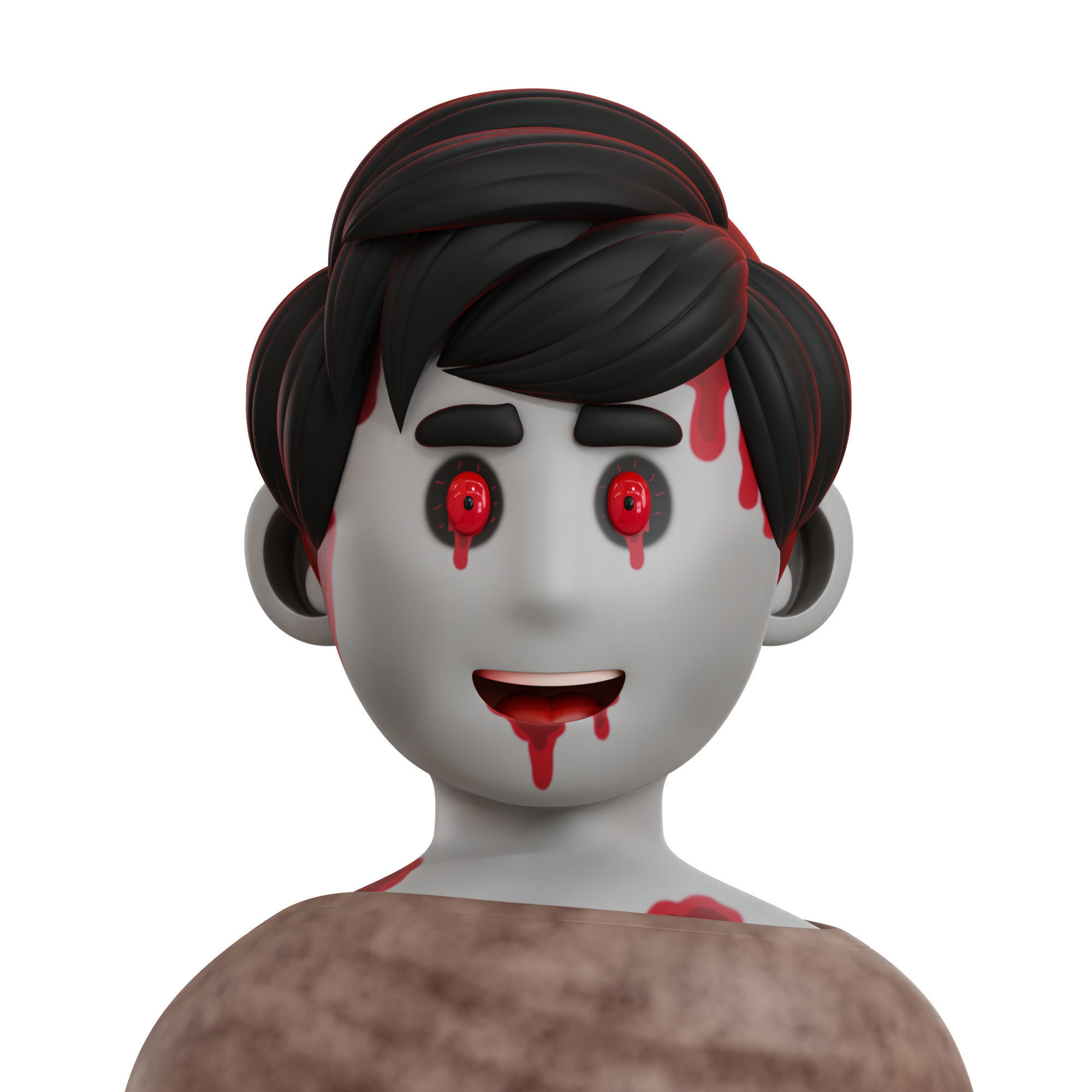 3D model Male Death Avatar 3D Icon VR / AR / low-poly | CGTrader