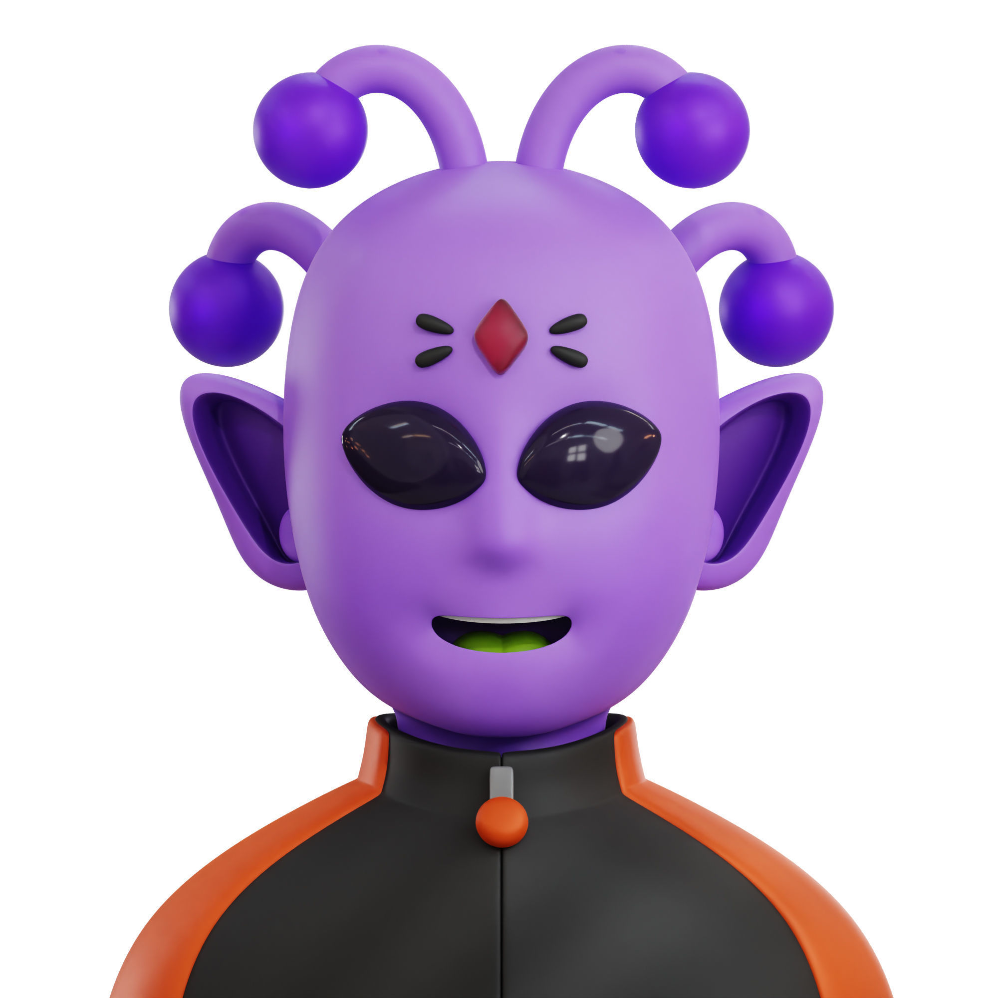 3D model Alien Avatar 3D Icon VR / AR / low-poly | CGTrader