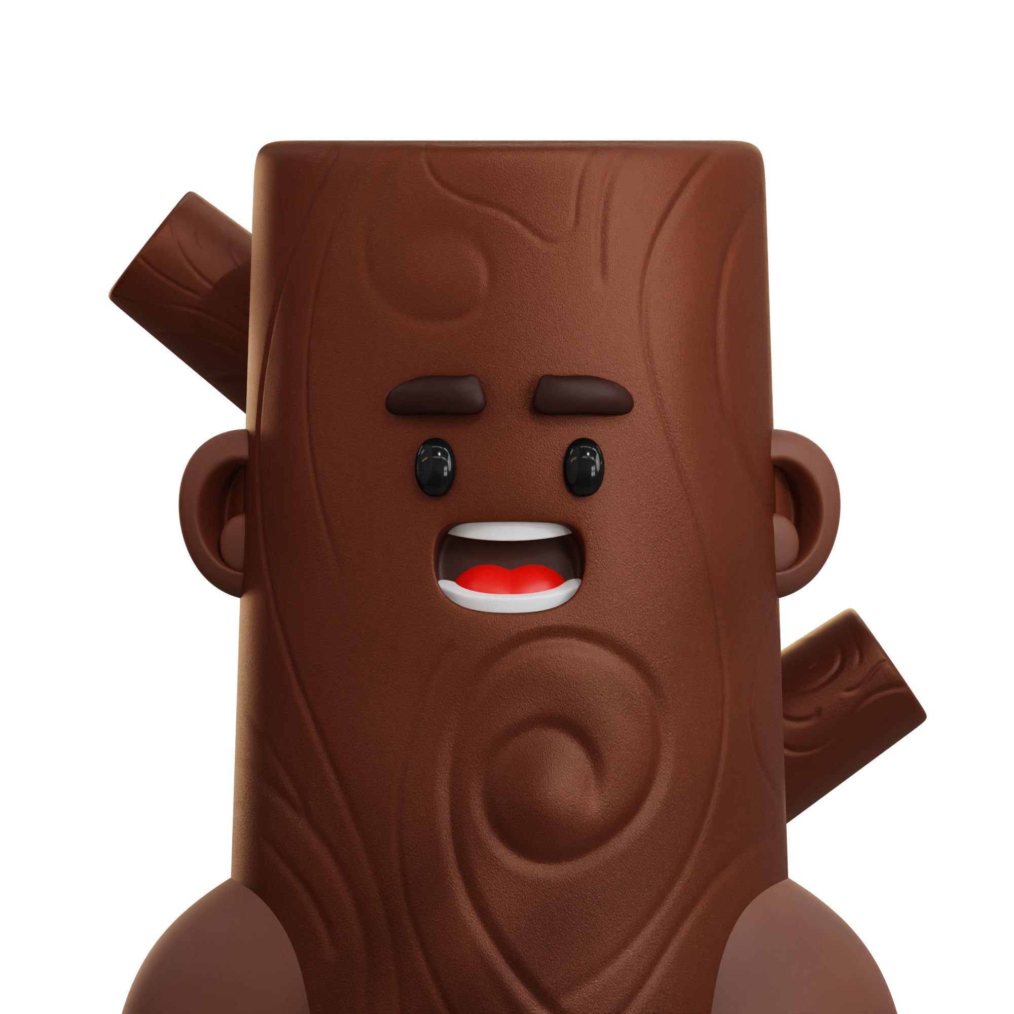 3D model Tree Man Avatar 3D Icon VR / AR / low-poly | CGTrader