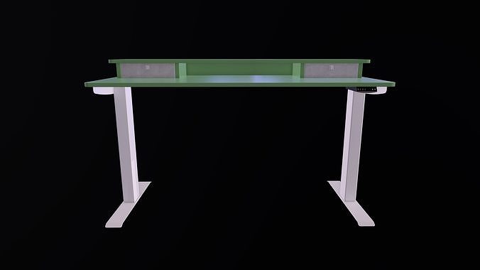 COMPUTER TABLE free VR / AR / low-poly 3D model | CGTrader