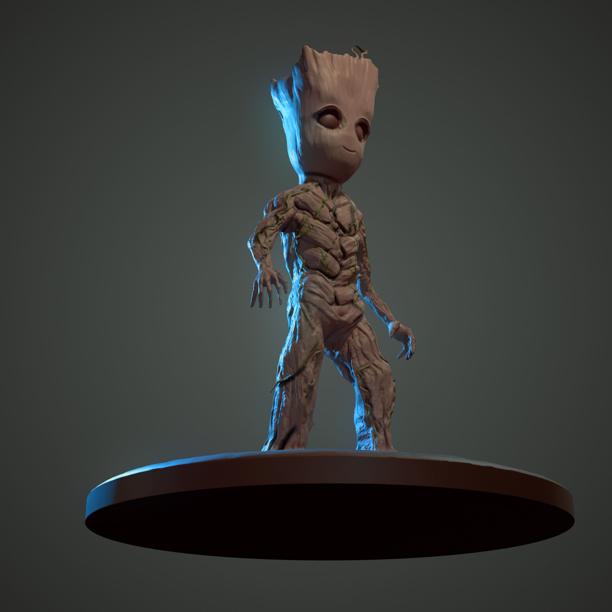 Groot ready for 3d print 3D model 3D printable | CGTrader