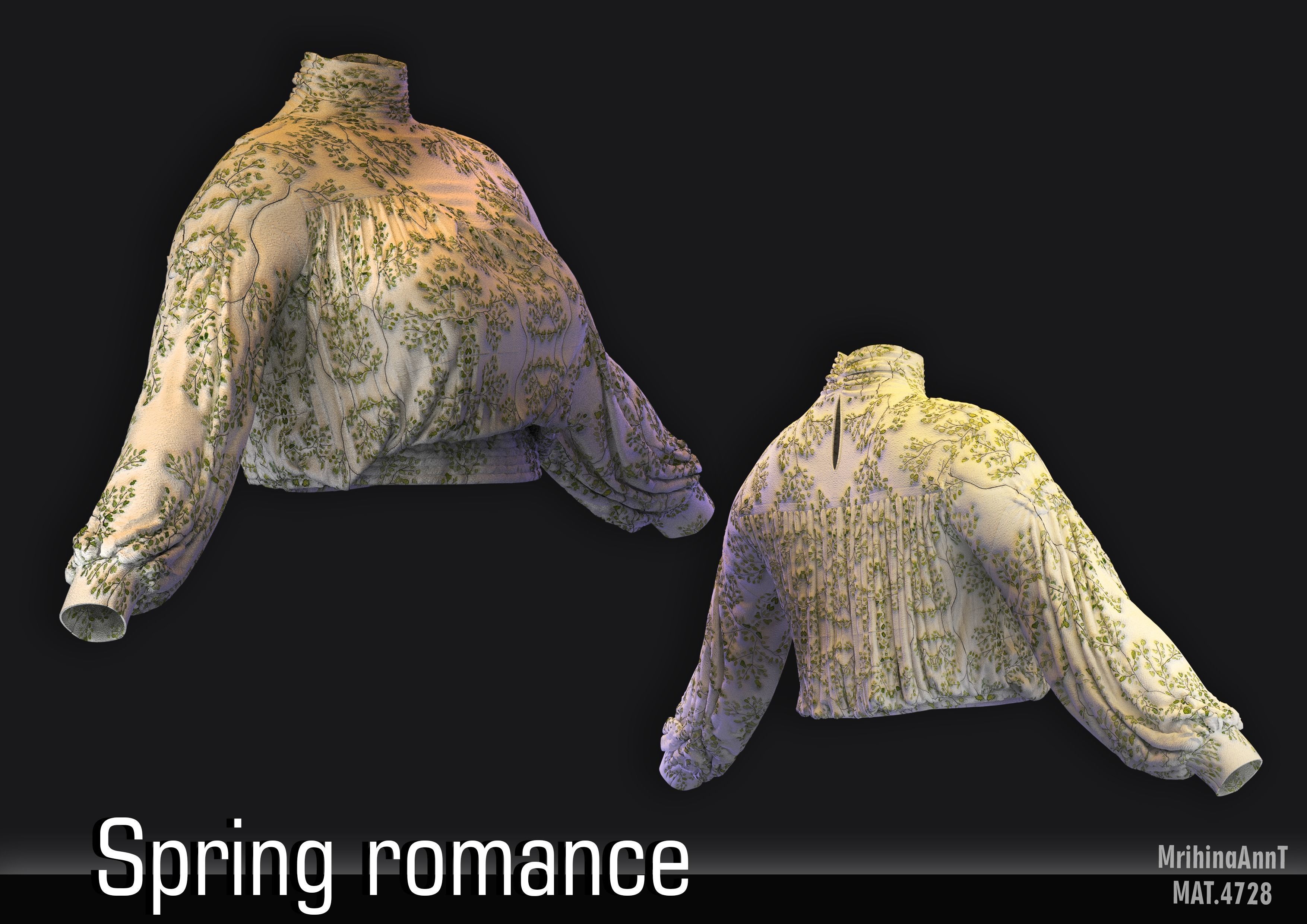 Spring romance 3D model | CGTrader