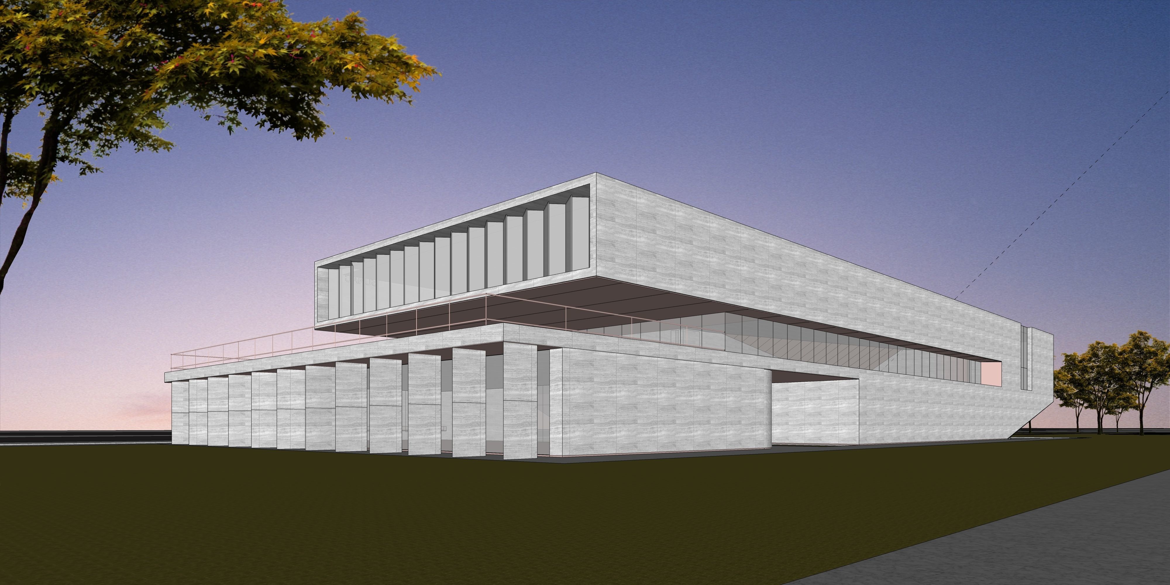 Red Museum 3D model | CGTrader