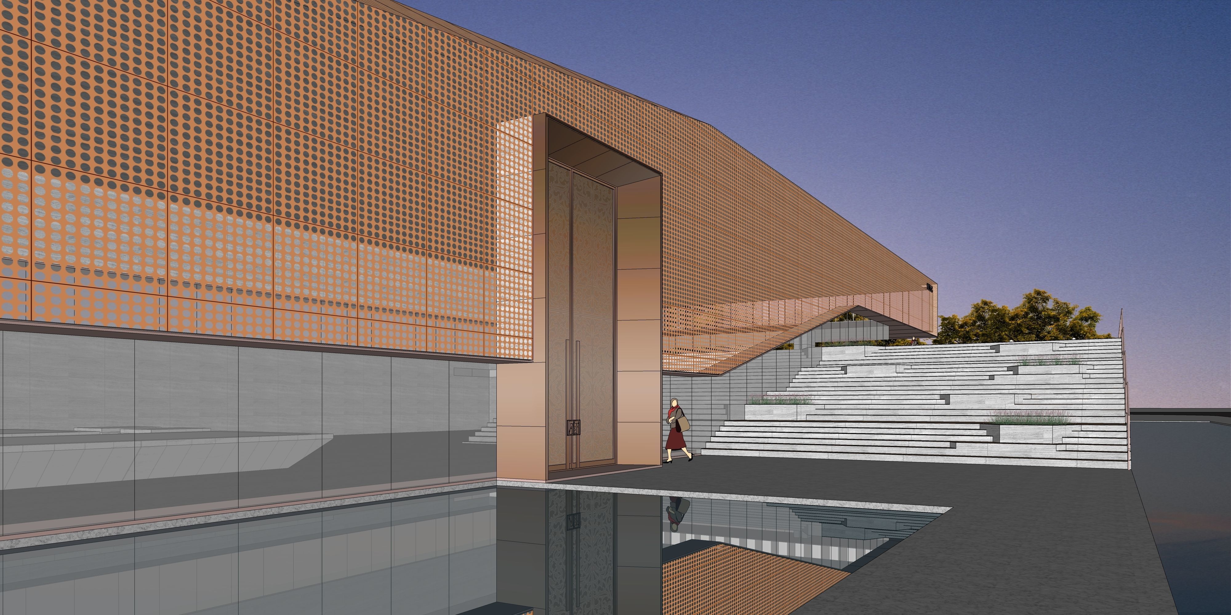 Red Museum 3D model | CGTrader