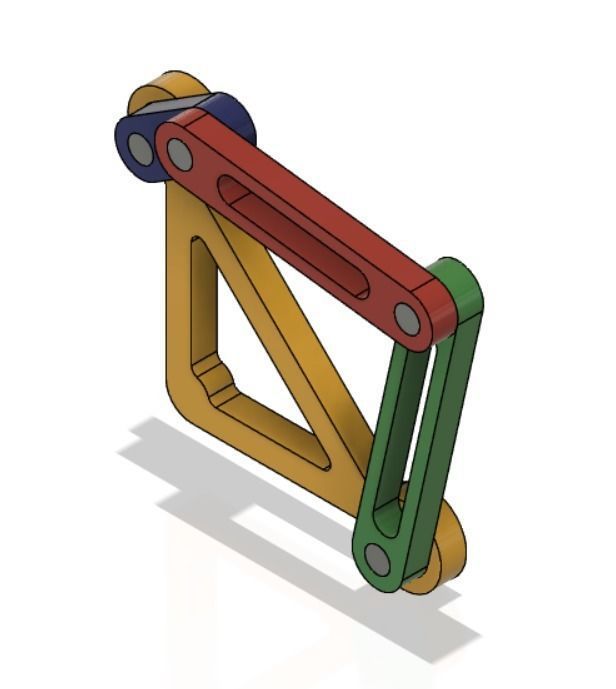 Rocker Assembly 3D model | CGTrader