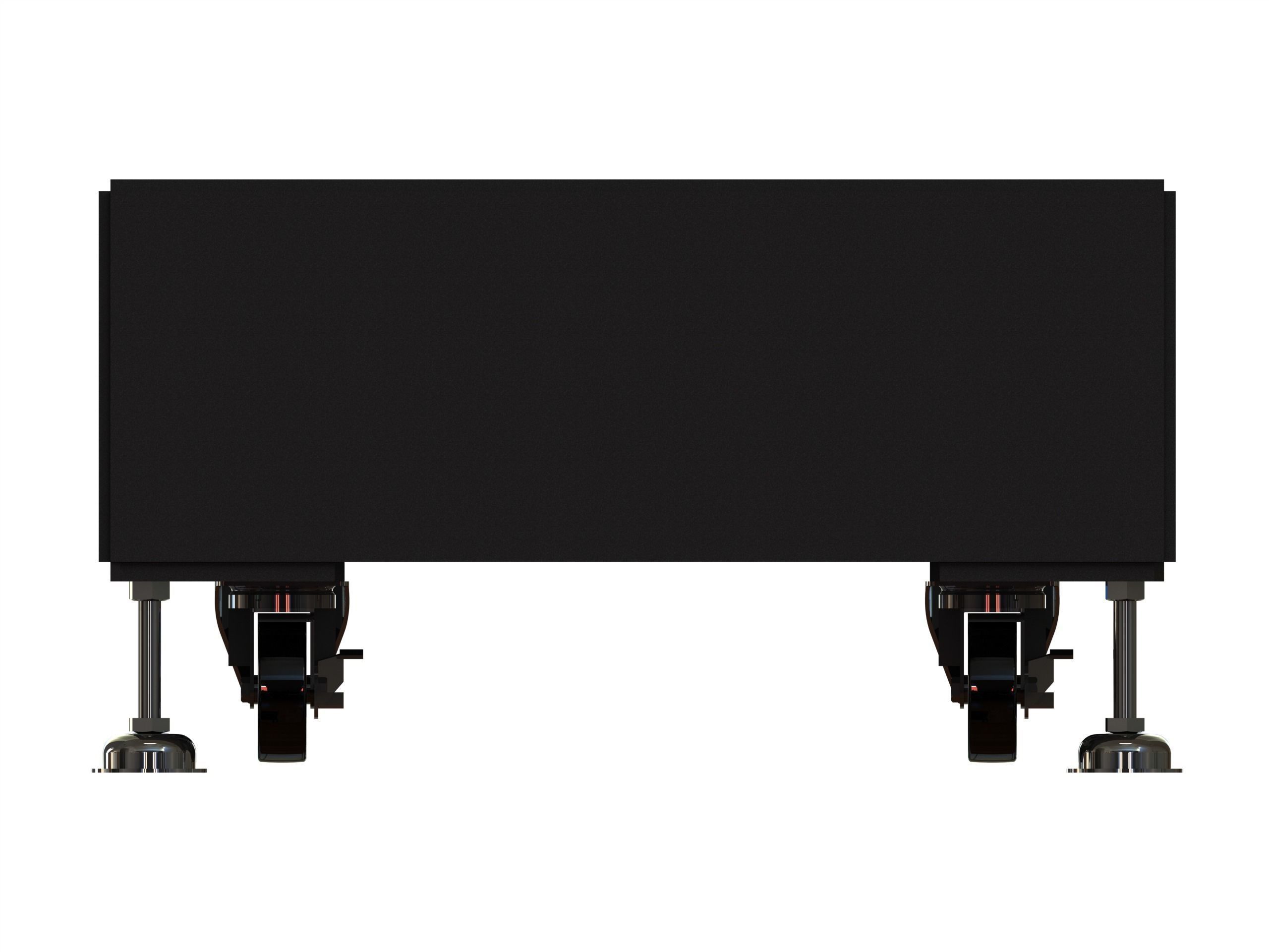 Platform Trolley Base Only 3D model rigged | CGTrader