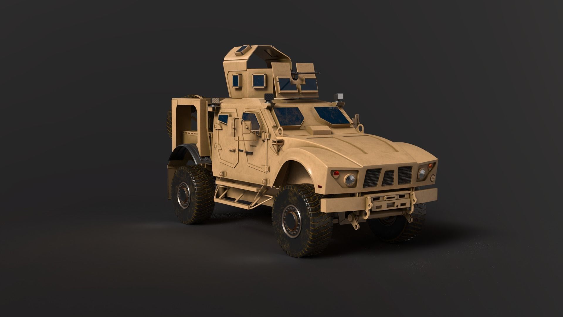 MATV OSHKOSH 3D model | CGTrader