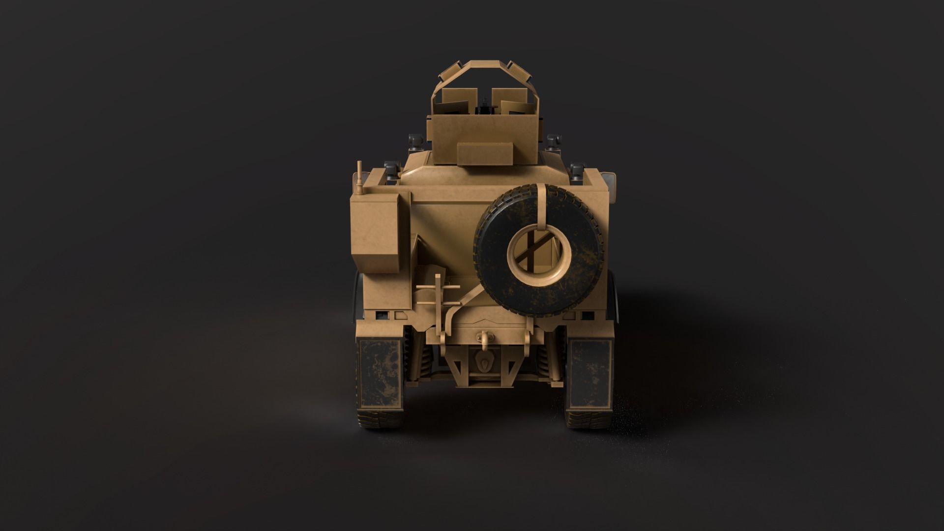 MATV OSHKOSH 3D model | CGTrader