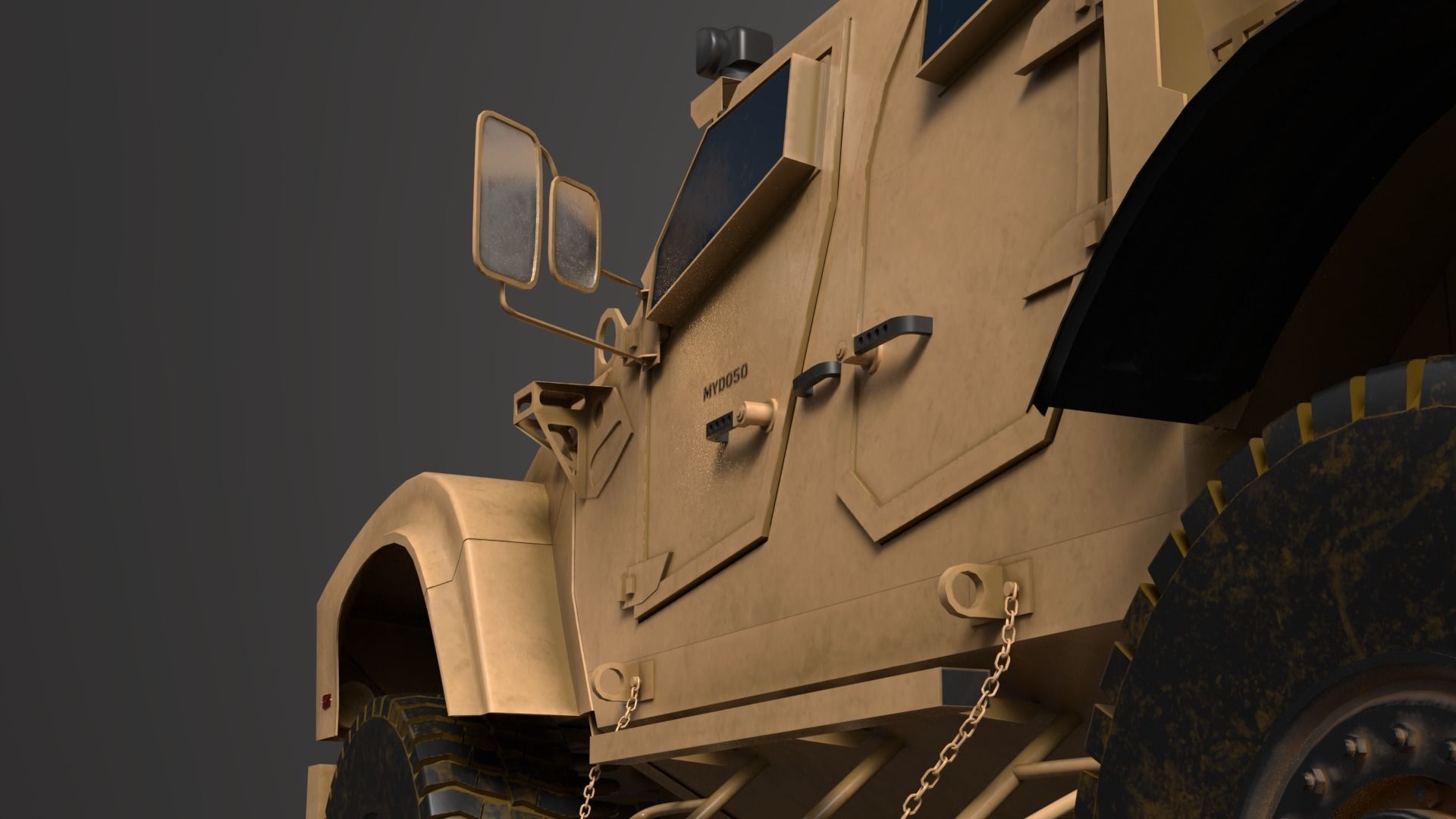 MATV OSHKOSH 3D model | CGTrader