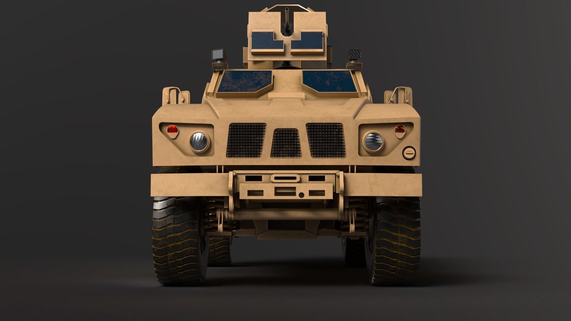 MATV OSHKOSH 3D model | CGTrader