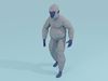 3D model Bigfoot Yeti Sasquatch Abominable Snowman Rigged VR / AR / low ...