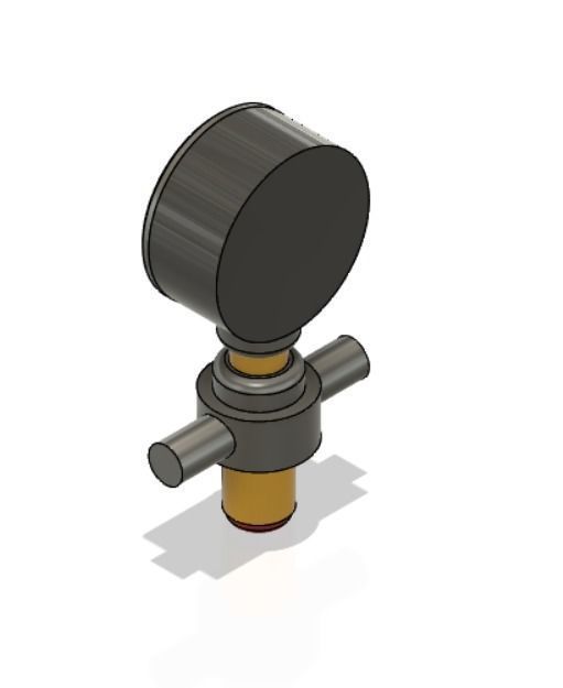 Hydraulic Manometer 3D model | CGTrader