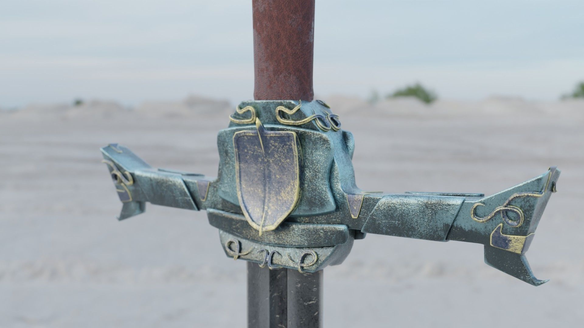 Old sword 3 free 3D model | CGTrader